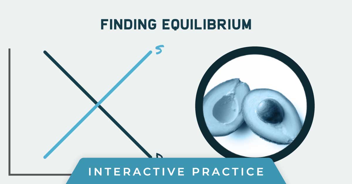 Finding Equilibrium Interactive Practice