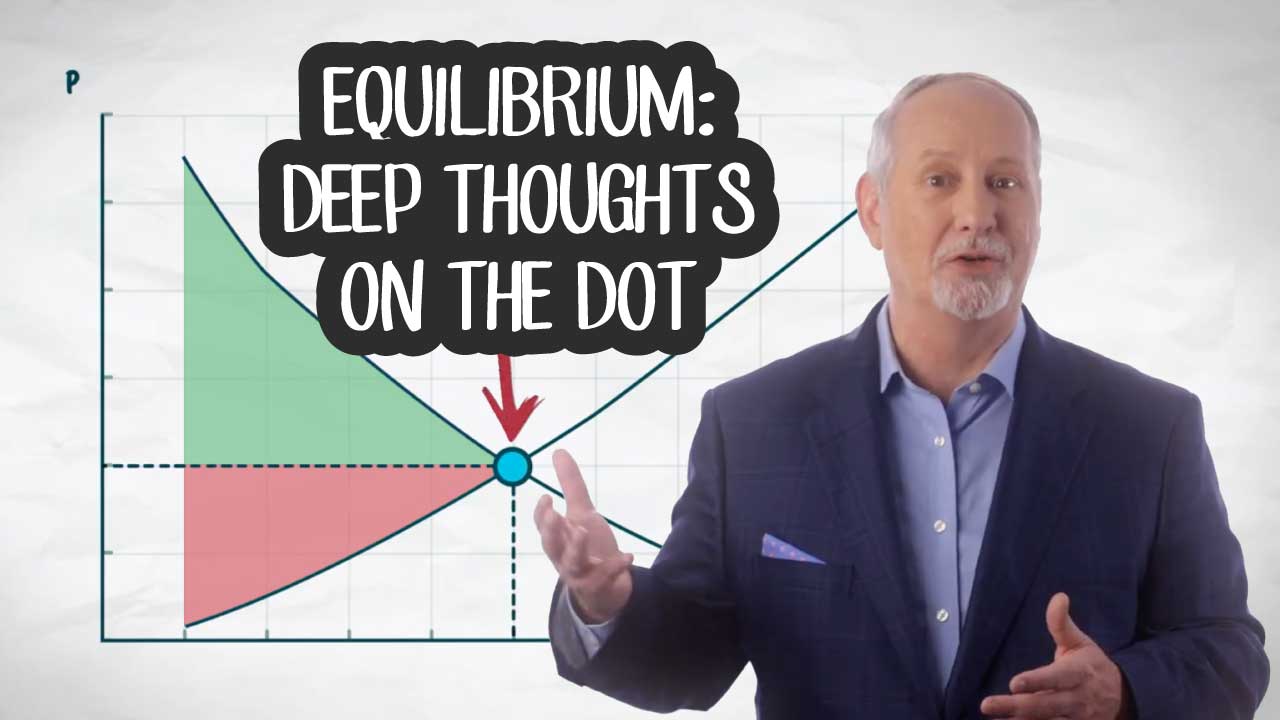 Equilibrium in Economics: How a Supply and Demand Graph Dot Explains ...