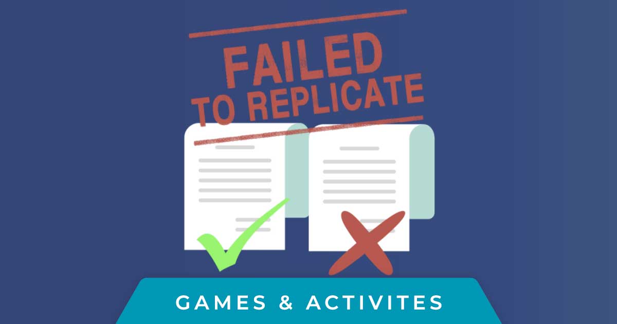 Will It Replicate? Student Activity | Marginal Revolution University